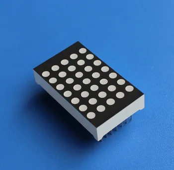 Miniature 5x7 Led Dot Matrix Display 3mm Mini Size Led Matrix Display ...