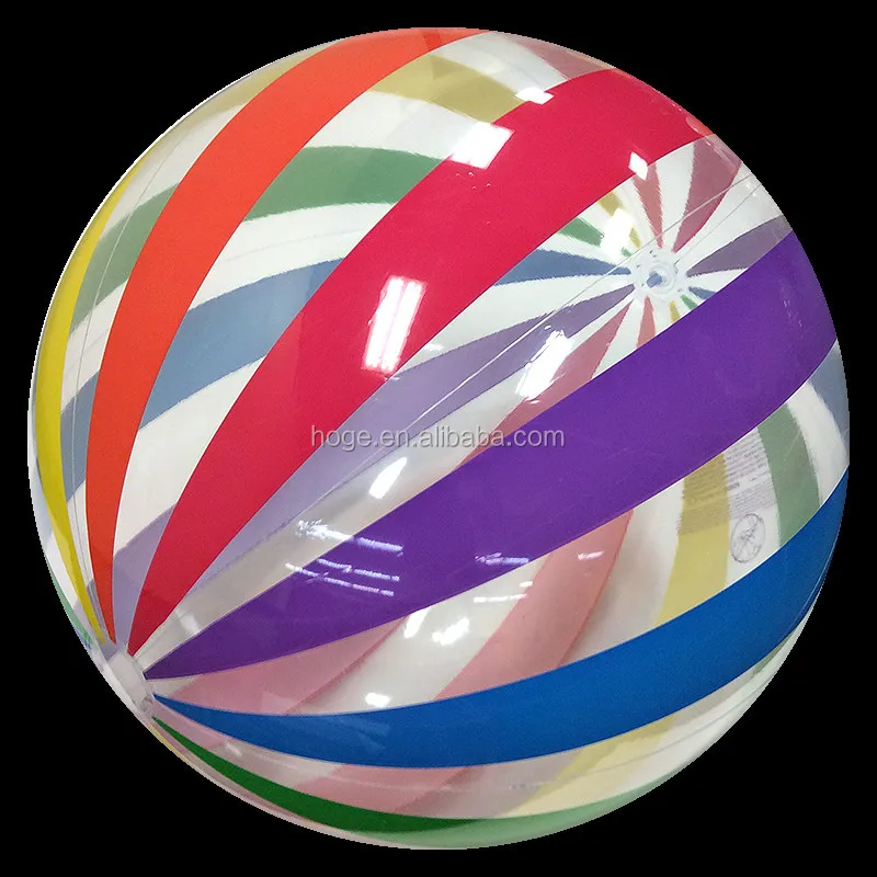 50 Inch Inflatable Jumbo Rainbow Beach Balls - Buy Rainbow Beach Balls ...