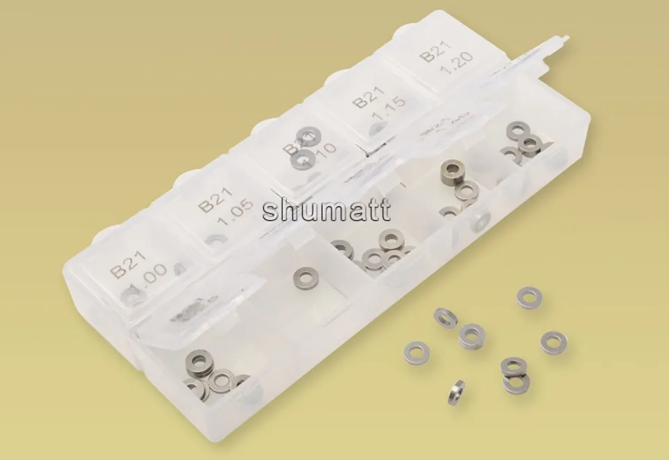 Diesel Fuel Injector Adjust Washer Shim Kits B17 B21 B27 For Common ...