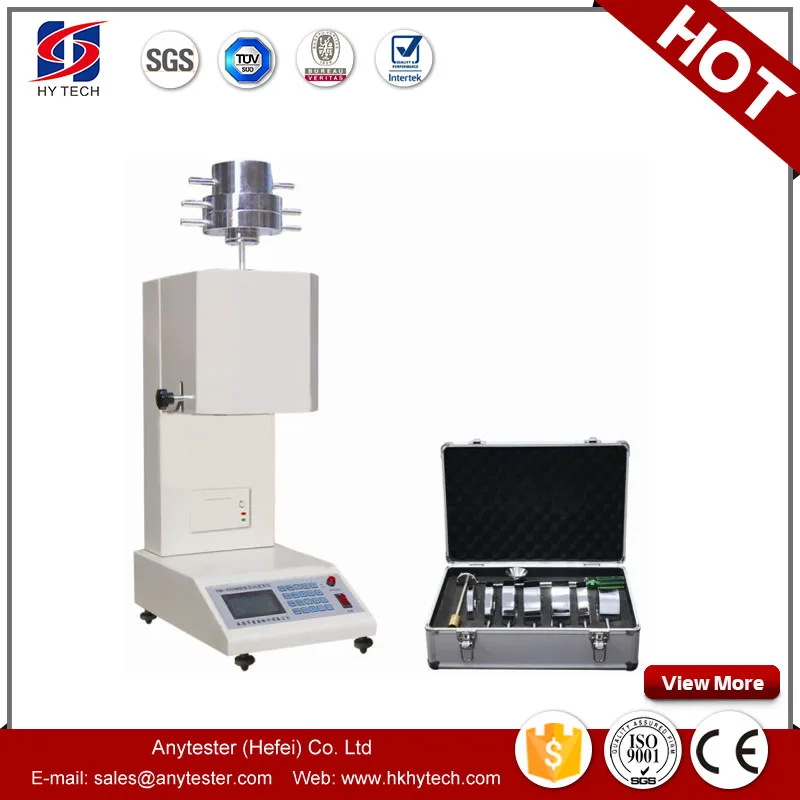 ASTM D1238 MFI Melt Flow Index Tester - Precision & Reliability
