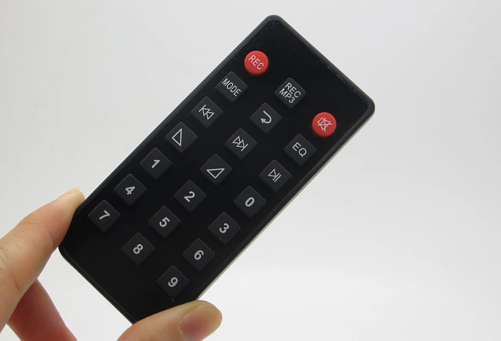 Super High Quality 21 Rubber Keys Black Ir Remote Control For Tv Set Up ...