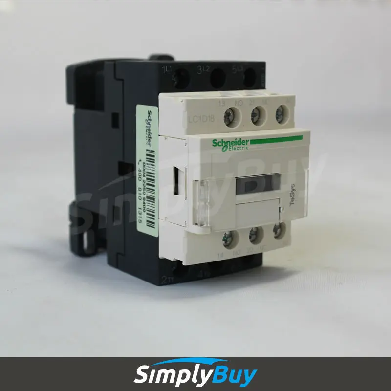Telemecanique Magnetic Contactor Lc1d Serie 3p Dc Contactor Lc1d18 24v ...