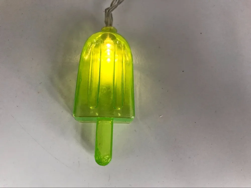 2019New Product Summer Color Popsicle Frozen Sucker LED String Lights ...