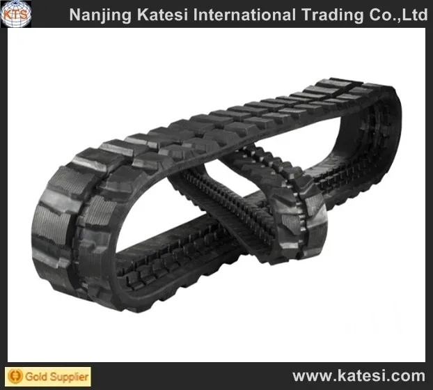 Original Backhoe Excavator Steel Rubber Running Track,Rubber Pads,Track ...