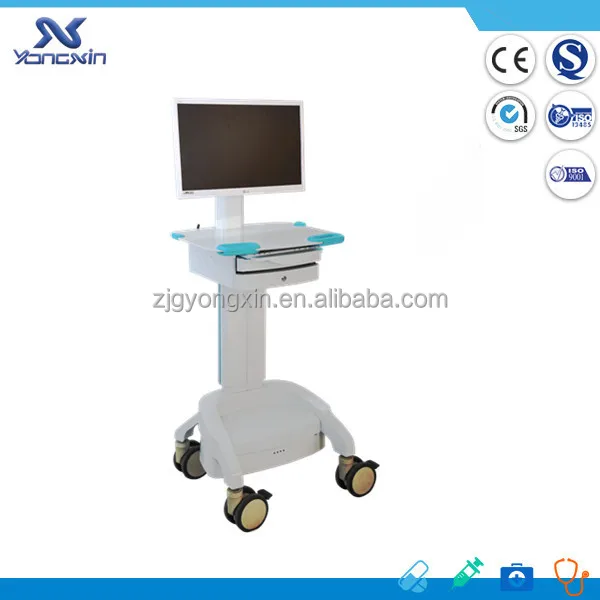 Yx-m01abs Medical Computer Carts Hospital Nursing - Buy Medical ...
