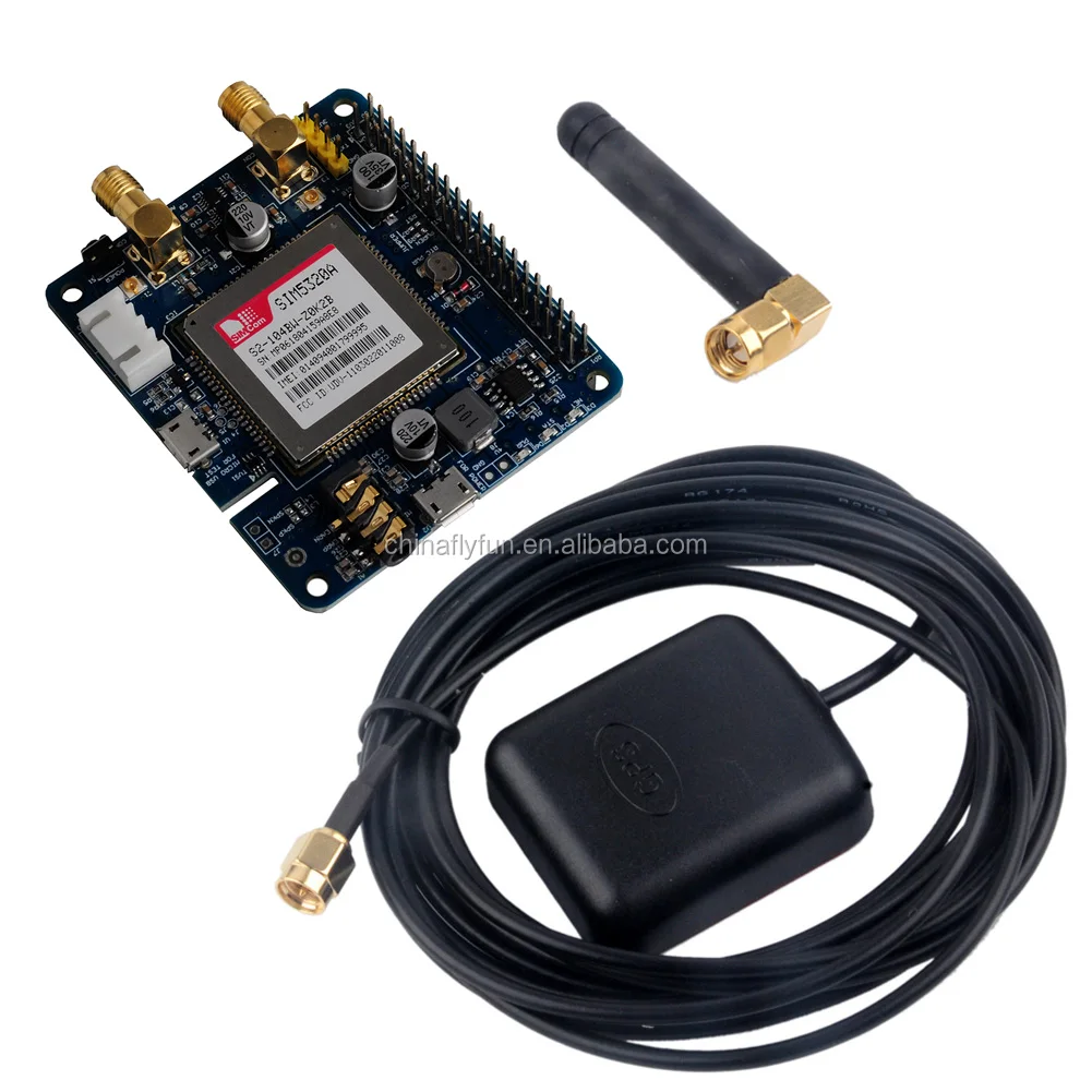 Raspberry Pi Rpi Sim5320a 3g Gsm Gprs Gps Expansion Board Wcdma + Hsdpa ...