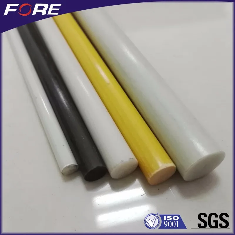 6mm 10mm Solid Fiberglass Pole Rod,Frp Grp Rectangular Tube Pipe Price ...