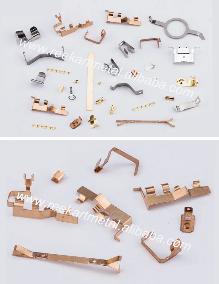 Oem V Shape Berylium Copper Pcb Electrical Metal Battery Flat Spring ...