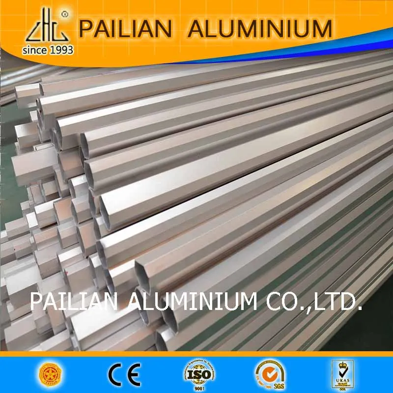 6063 Extruded Alloy Hollow Aluminium Profile,Polishing Aluminum Hollow ...