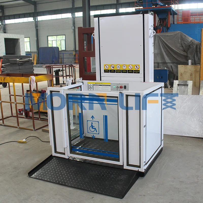 Morn Brand 2.5m cheap outdoor PWD elevators wheelchair home platform ...