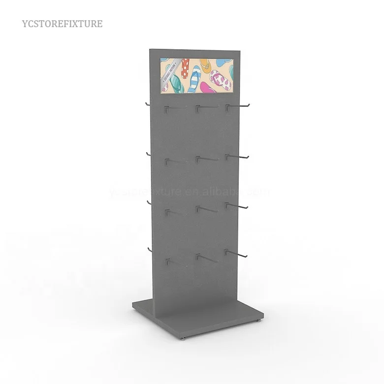 Eco-friendly Two-Way Flip Flops Display Stand - Durable & Stylish
