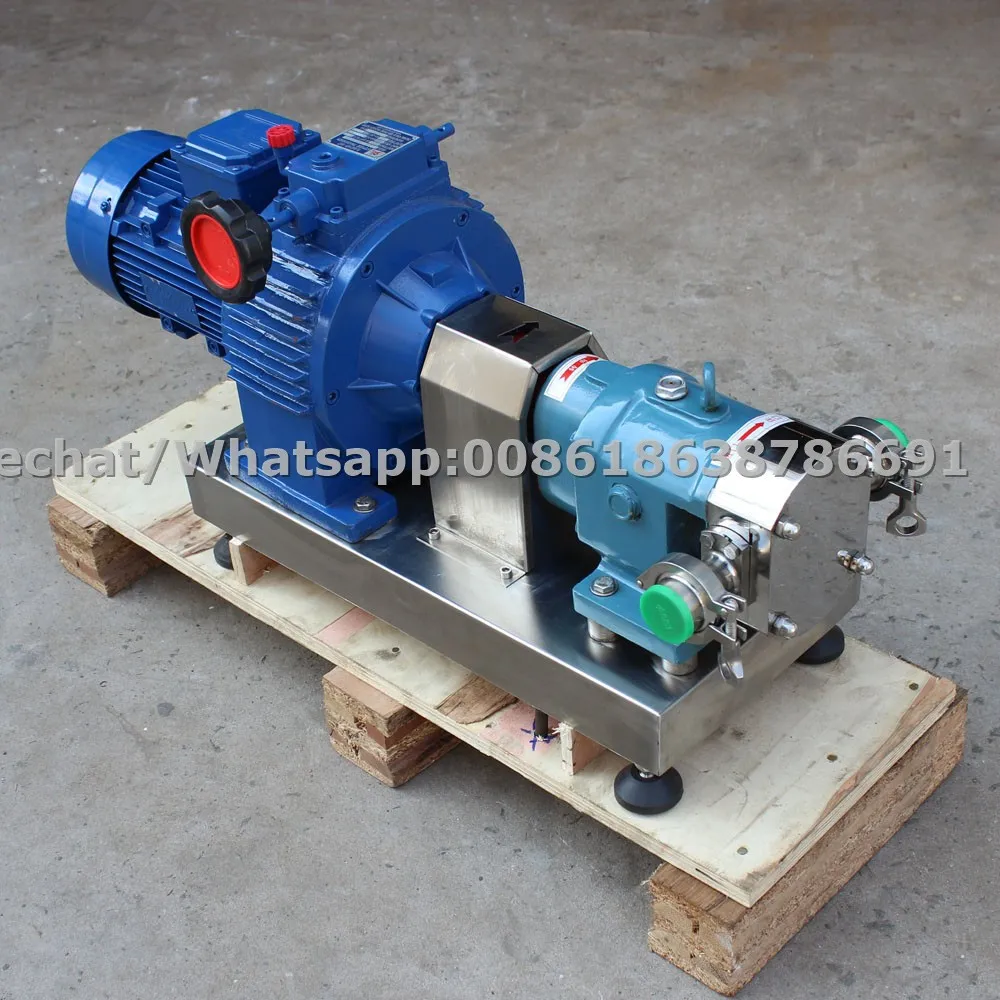 High Efficienncy Chocolate Gear Syrup Pump Chocolate Delivery Mass Pump ...