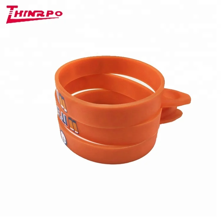 Reusable Silicone Pint Cup Rings,Portable Silicone Cup Bands,Flexible ...