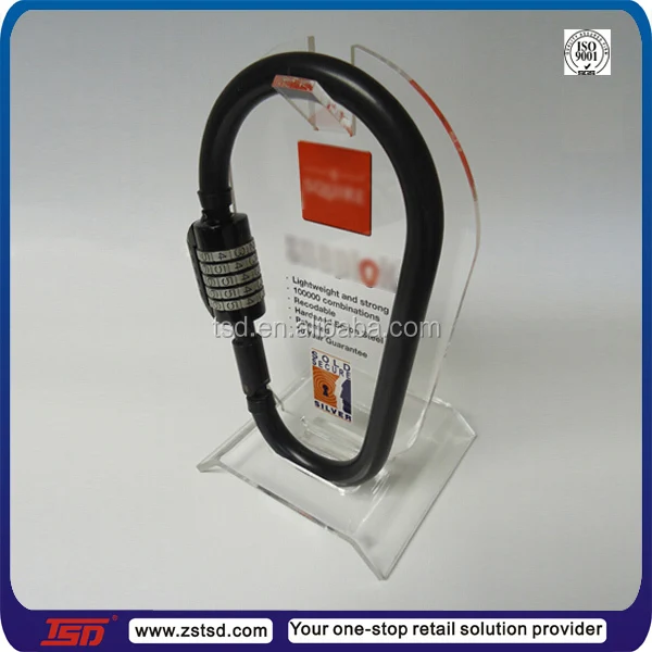 Brass Padlock Display Stand/retail Combination Padlock Display Rack ...