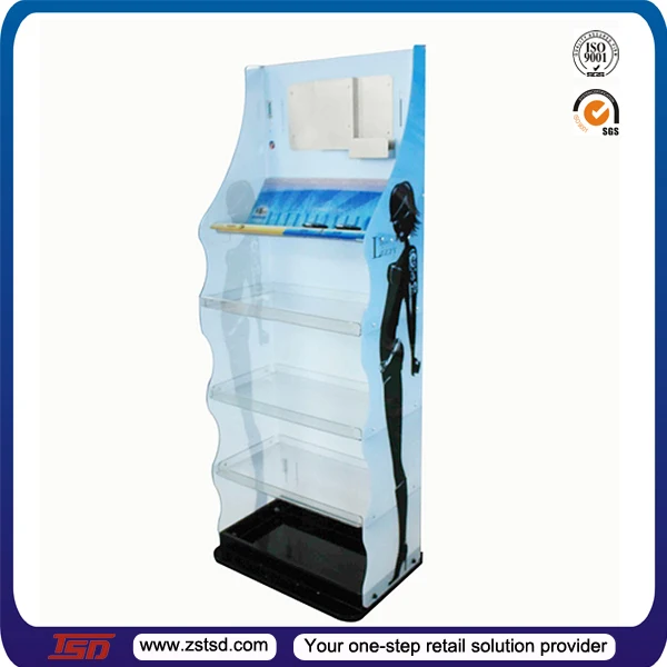 Custom Beauty Salon Shampoo Products Display Cabinets/ Display Showcase ...