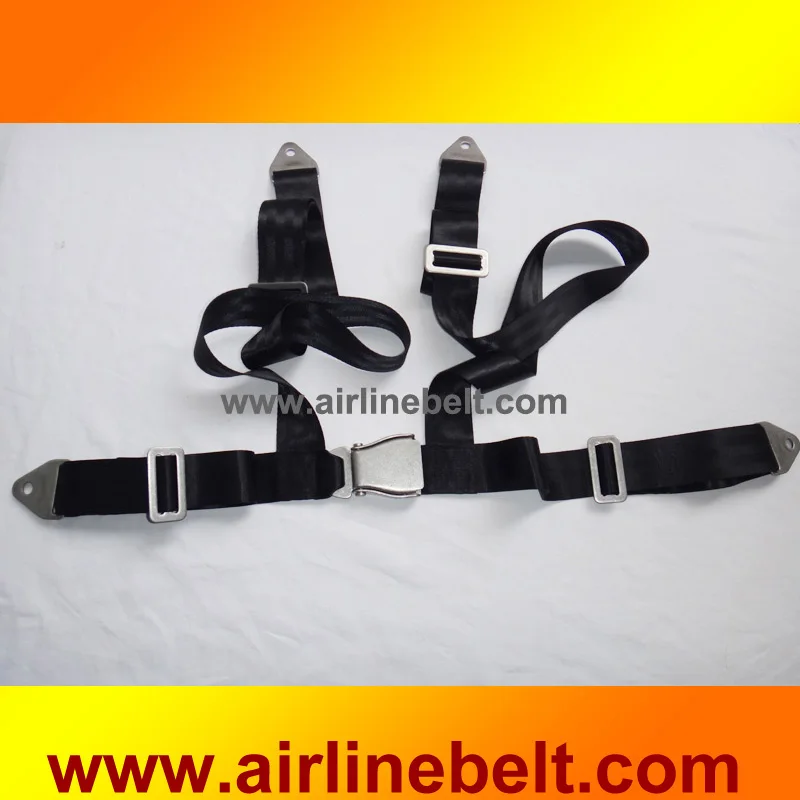 Full Stainless Steel Aircraft Buckle 2 Point Safety Seat Belt - Buy ...