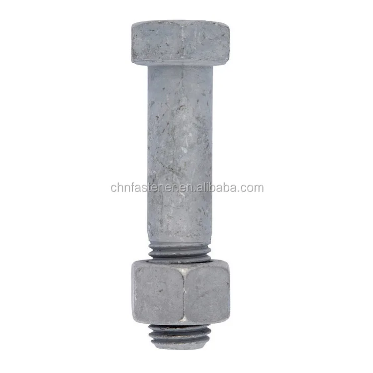 Hot Dipped Galvanized Steel Hex Bolt| Alibaba.com
