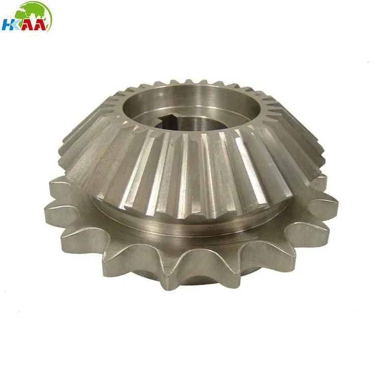 New Design Custom Compound Spur Gear Chain Drive Split Sprocket ...