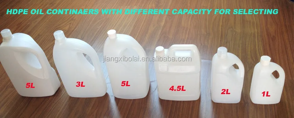 2000ml Hdpe Plastic Edible Oil Bottle,Cooking Oil Packing Plastic ...