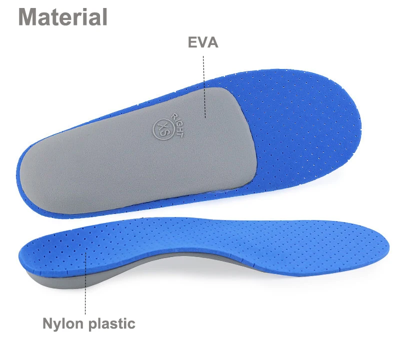 EVA Plantar Fasciitis Orthopedic Inserts Hard Arch Support Orthotic ...