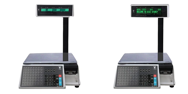 SM-100PCS Label Printing Scales - Precision & Custom Support