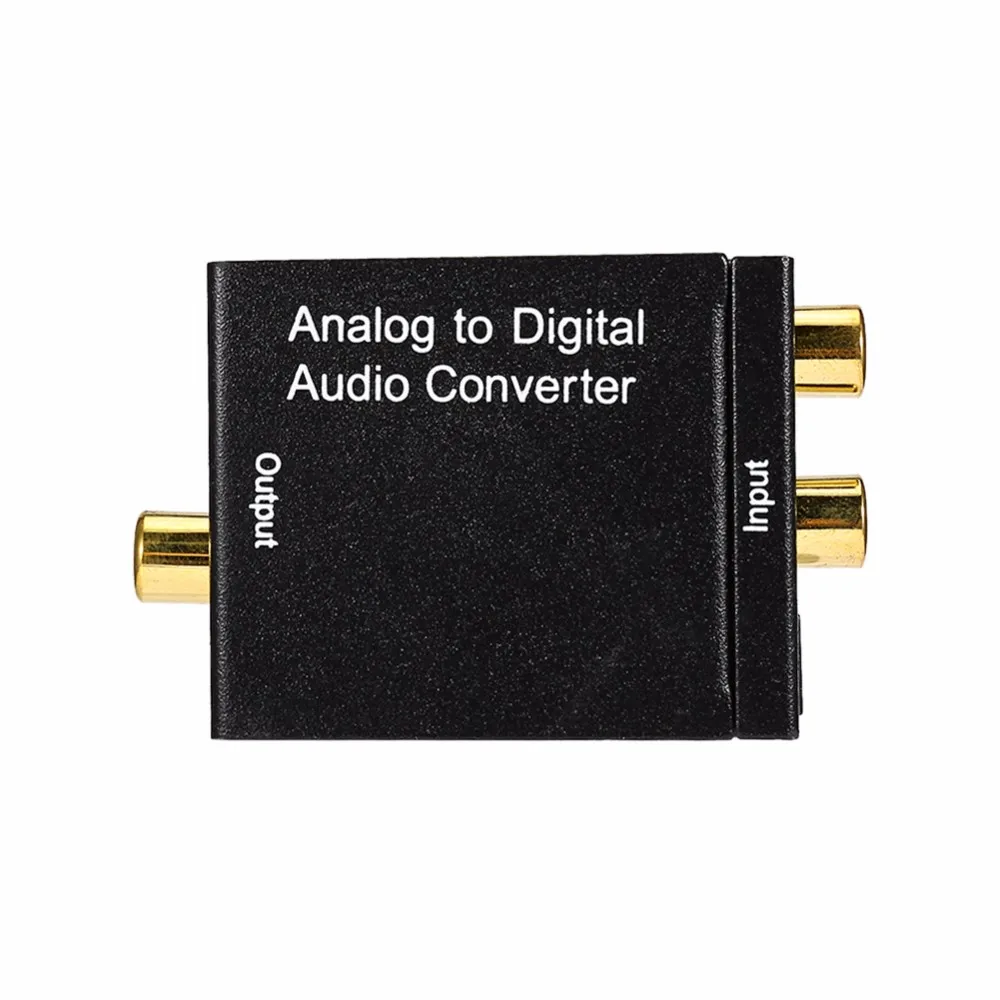 Analog To Digital Audio Connector L/r To Digital Spdif Coaxial Rca And ...