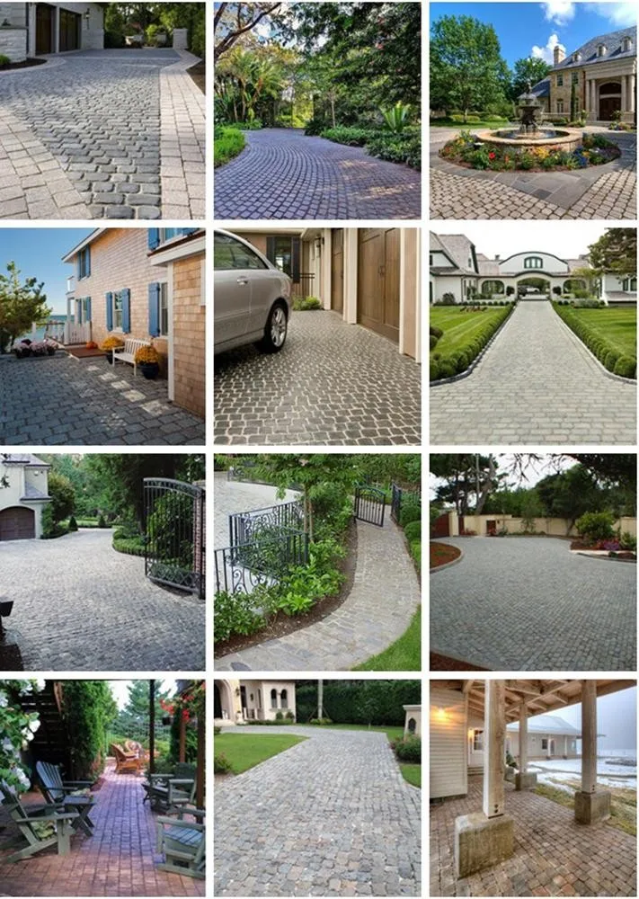 Black Round Flat River Pebble Stone for Landscaping | Natural Cobble ...