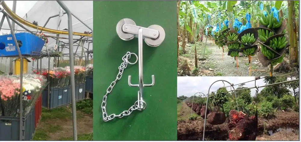 Cableway Trolley Roller For Banana Farm,Banana Pulley,Banana Roller ...