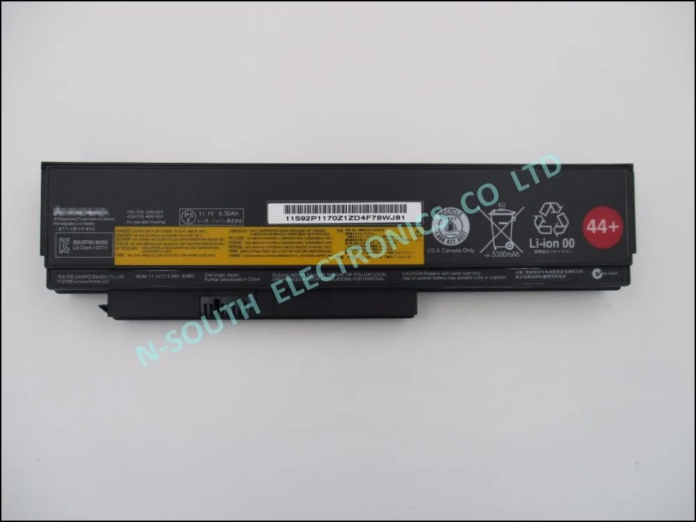 Original New 9cell Battery For Lenovo Thinkpad X220 X230 45n1025 11.1v ...