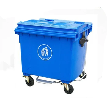 Innovative Waste Bin Plastic Containers For Sorted Waste 1100 Liters ...