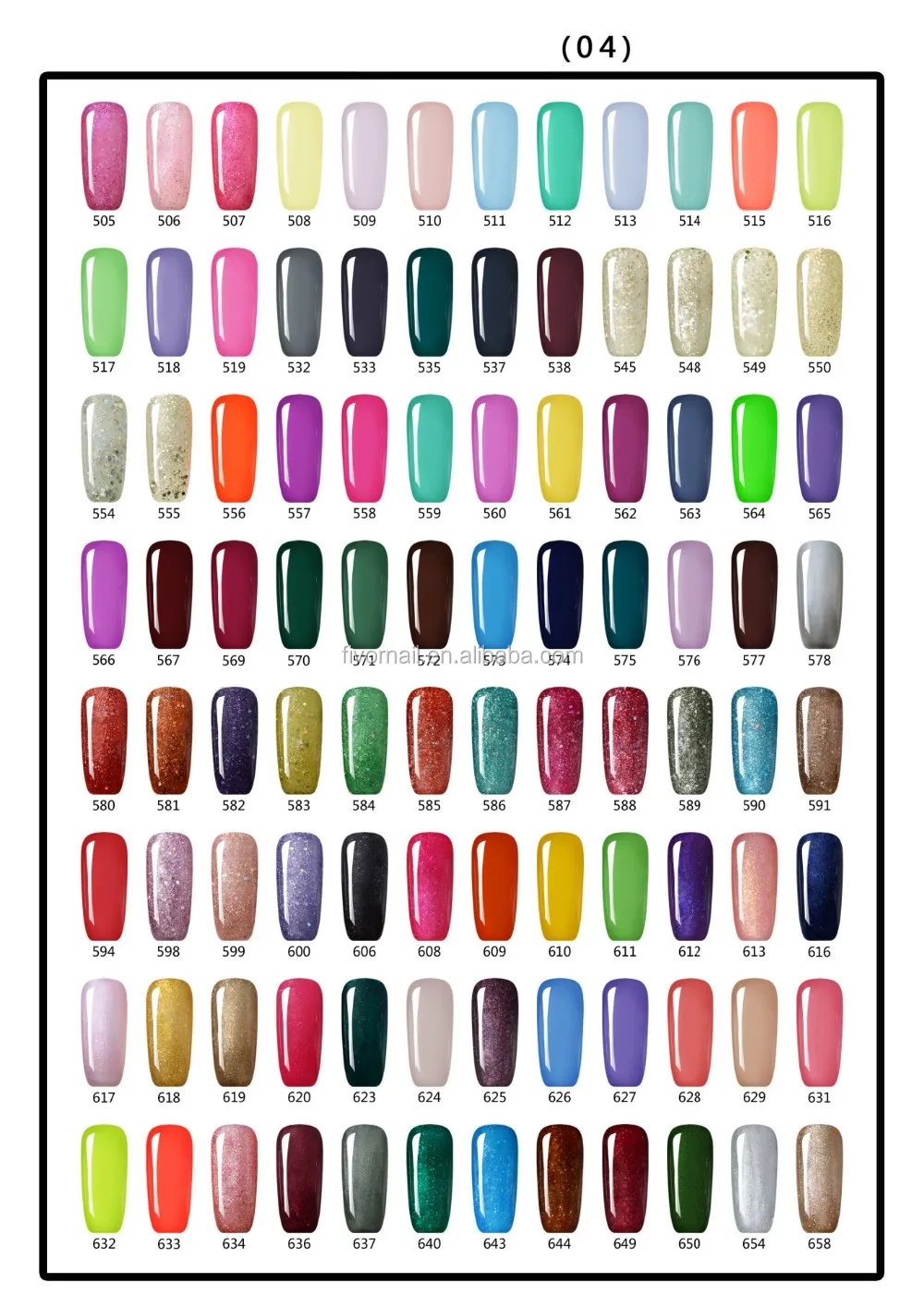 Cambio De Temperatura De Color Cambio De Color De Uñas De Gel Uv Gel ...