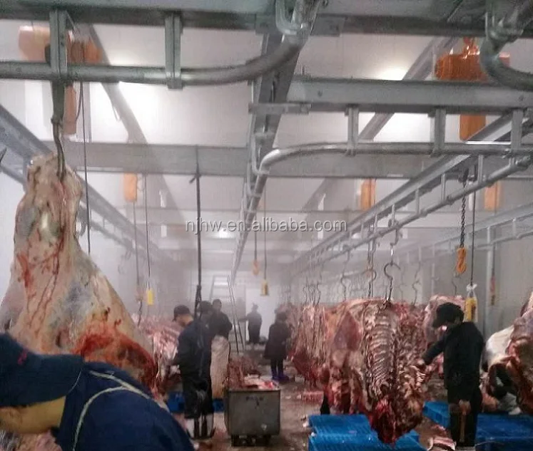 Abattoir Pipe Line Meat Rail Meat Hanging System - High Productivity
