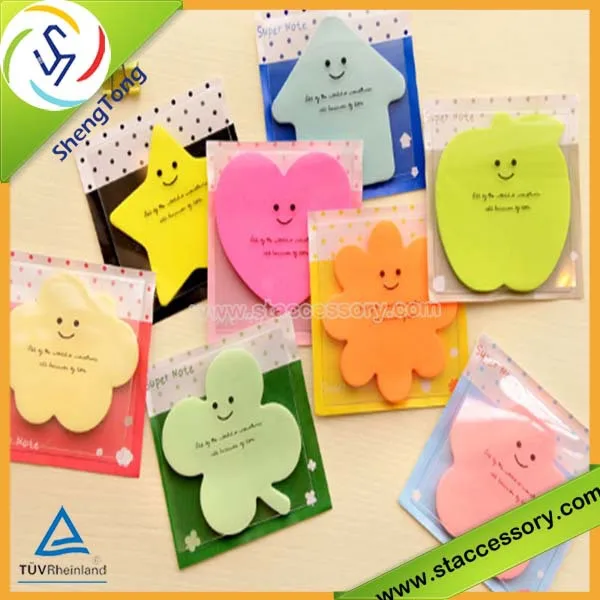 New Product Custom Cute Sticky Notes In Different Shapes - Buy Sticky ...
