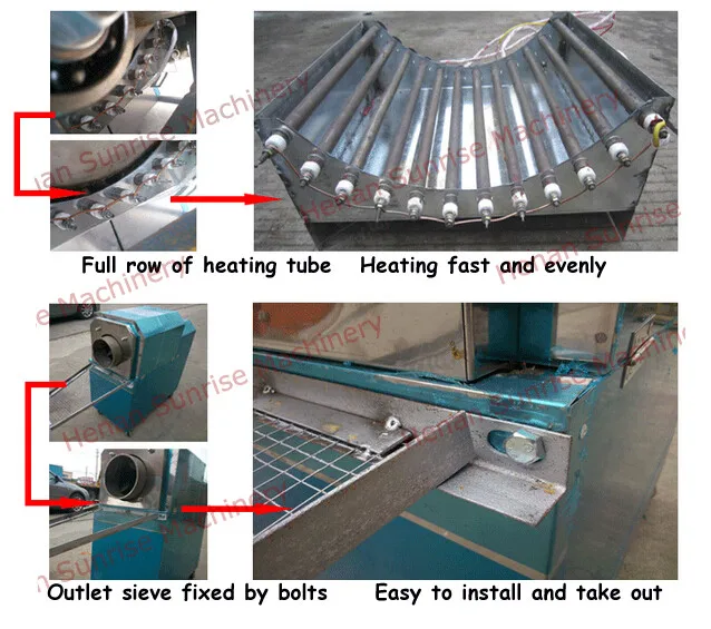 Automatic Cocoa Dryer Machine - Drum Drying Equipment for Food ...
