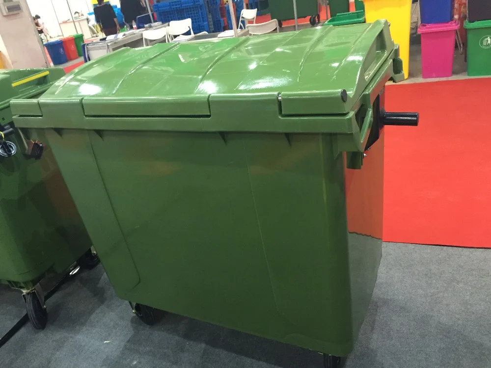 En840 Plastic Garbage Container 660l/ Waste Bin 660l - Buy Large ...