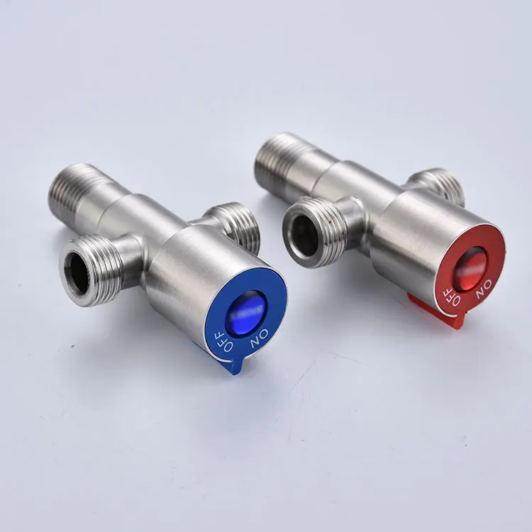SUS304 body three way angle stop valve Products from Quanzhou Sugofu ...