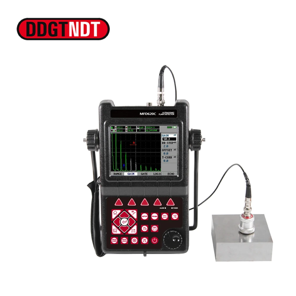Ultrasonic Testing Equipment Flaw Detector Ddgt Ndt Mfd620c - Buy ...