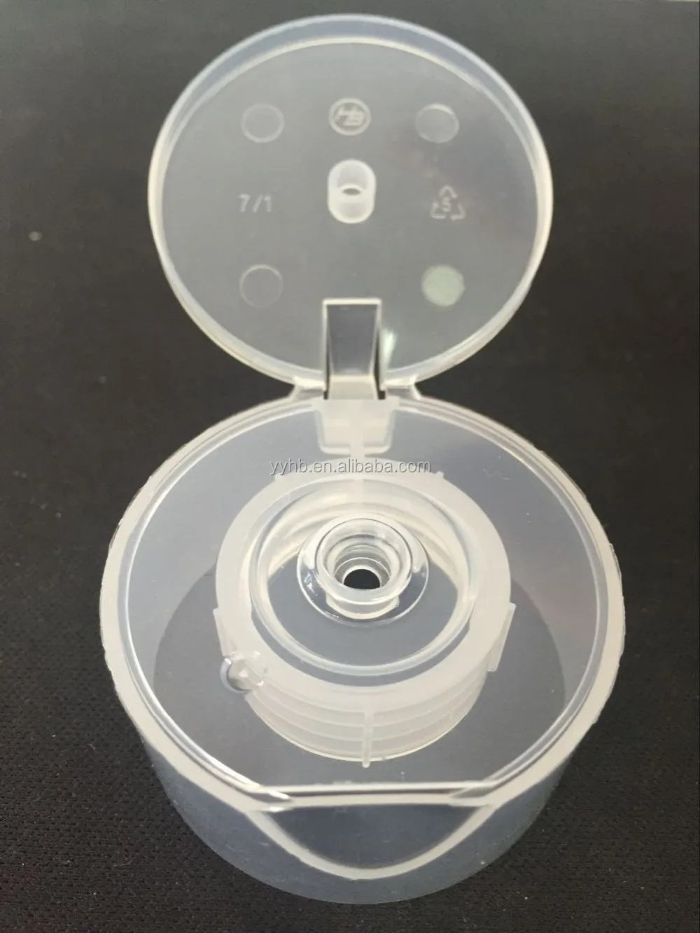 24/410 Double Wall Flip Top Cap - Buy Double Wall Cap,Flip Top Bottle ...