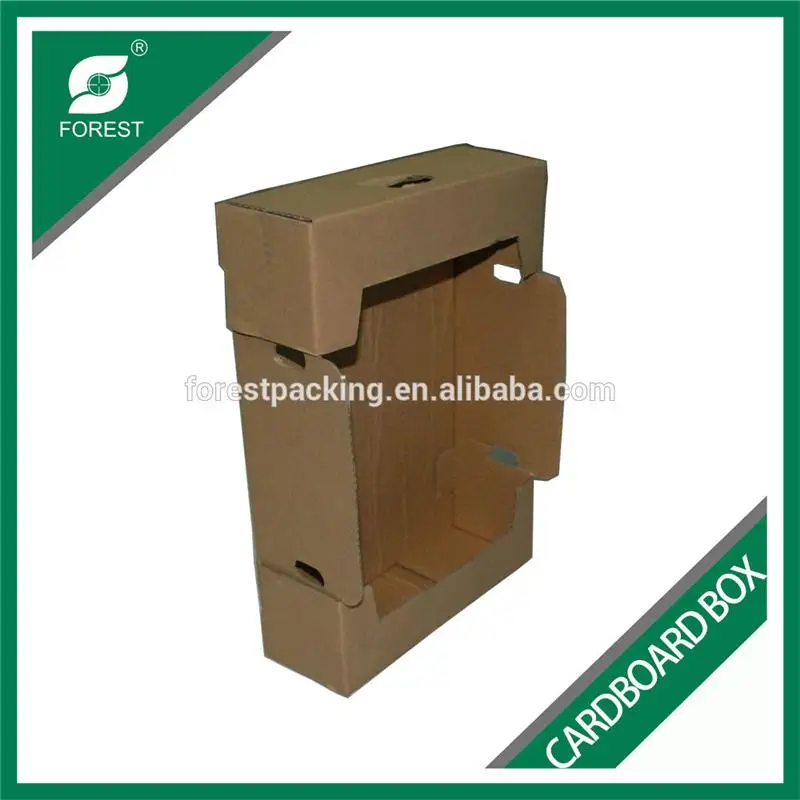 Wax-coated Corrugated Cardboard Trays Fresh Vegetable Packing Carton ...