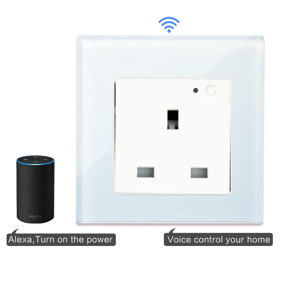 Bingoelec Modern Style Living Room 13a Uk Rf Wall Sockets 146mm ...
