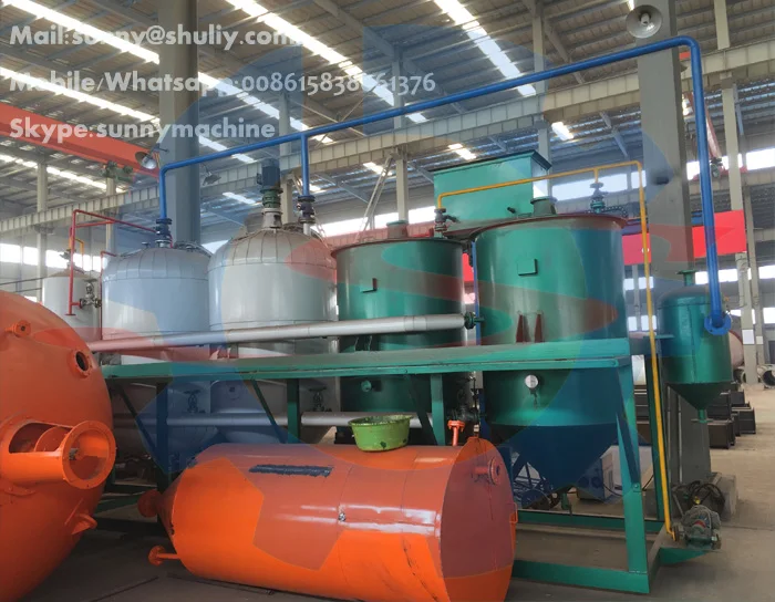 Mini Oil Refinery for Sale - Efficient Vegetable Oil Equipment