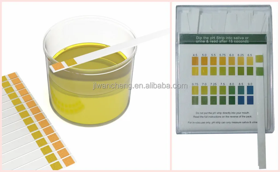 Ph Test Paper 100 Strips/box Precise Test Paper Strips Directly From ...
