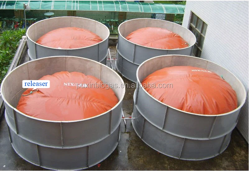 Puxin Gas Storage Bag For Small Biogas Digester - Buy Puxin Biogas ...