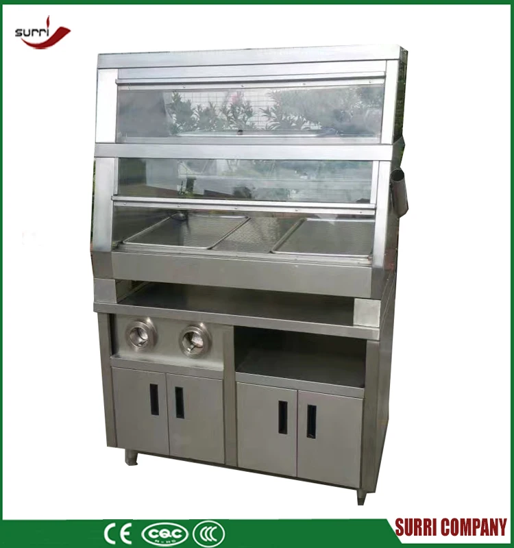 KFC Fried Chicken Showcase - Efficient Hot Food Display