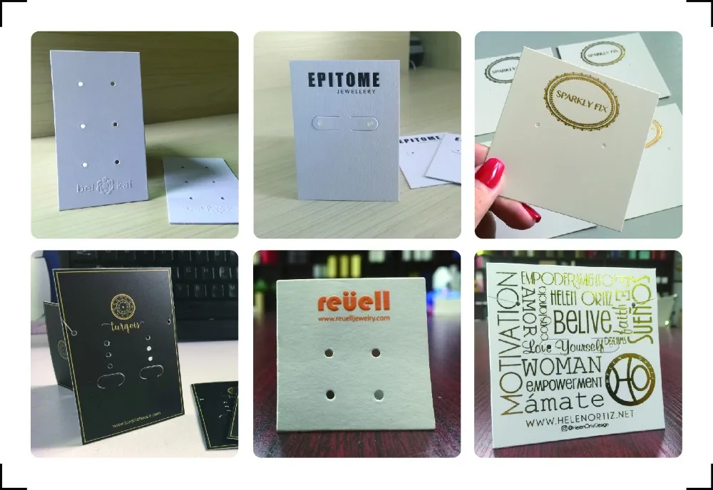 High Quality Hanging Header Paper Card for Socks & Gloves