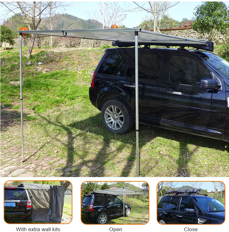 Retractable 4wd Suv Car Side Awning - Buy Car Side Awning,Retractable ...