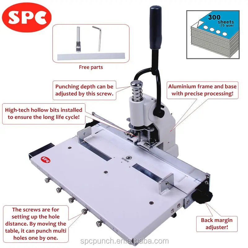 Multi Hole Manual Punch/punching Machine - Buy Multi Hole Punching ...