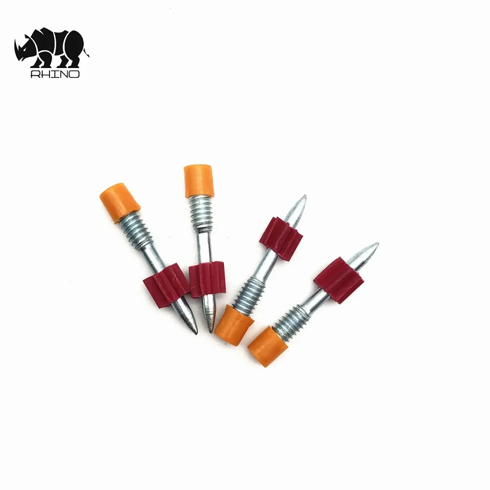 Knurled Shank Threaded Studs With Flute/steel Plastic Washer Drive Pins ...