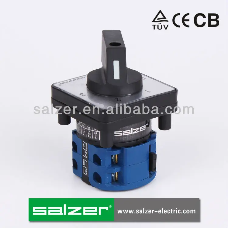 Salzer Multi-step Cam Switch Sa16 16amp 0-1-2-3 Change Over Switches ...