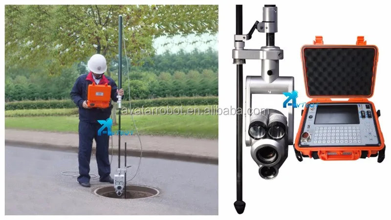 Sewer And Drainage Pipe Telescopic Pole Camera - Buy Telescopic Pole ...